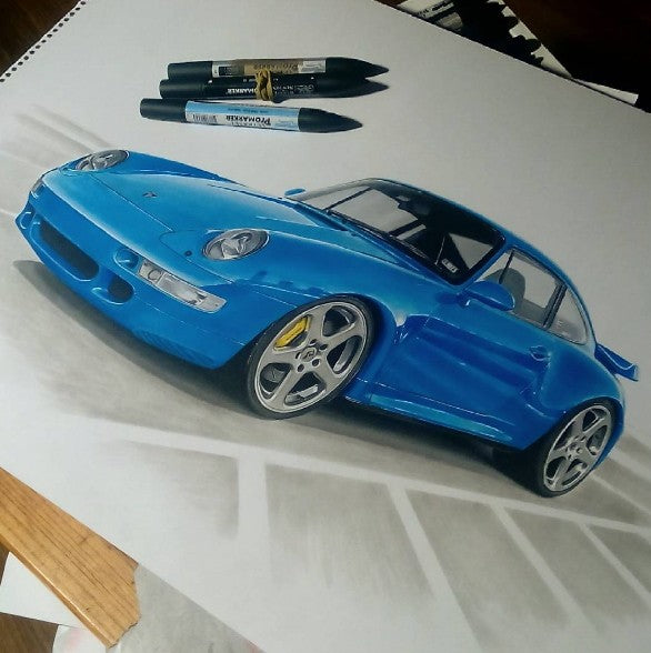 Capturing Hyperrealistic Car Design with Artist Przemek