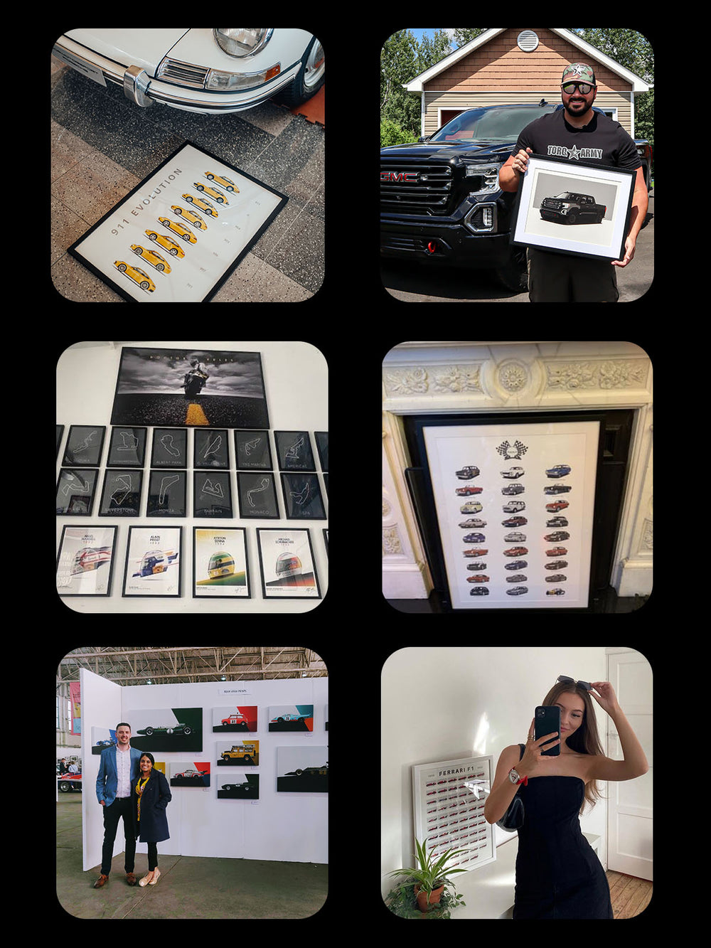 Car Posters & Prints Automotive & Car Art, F1 Posters Rear View Prints