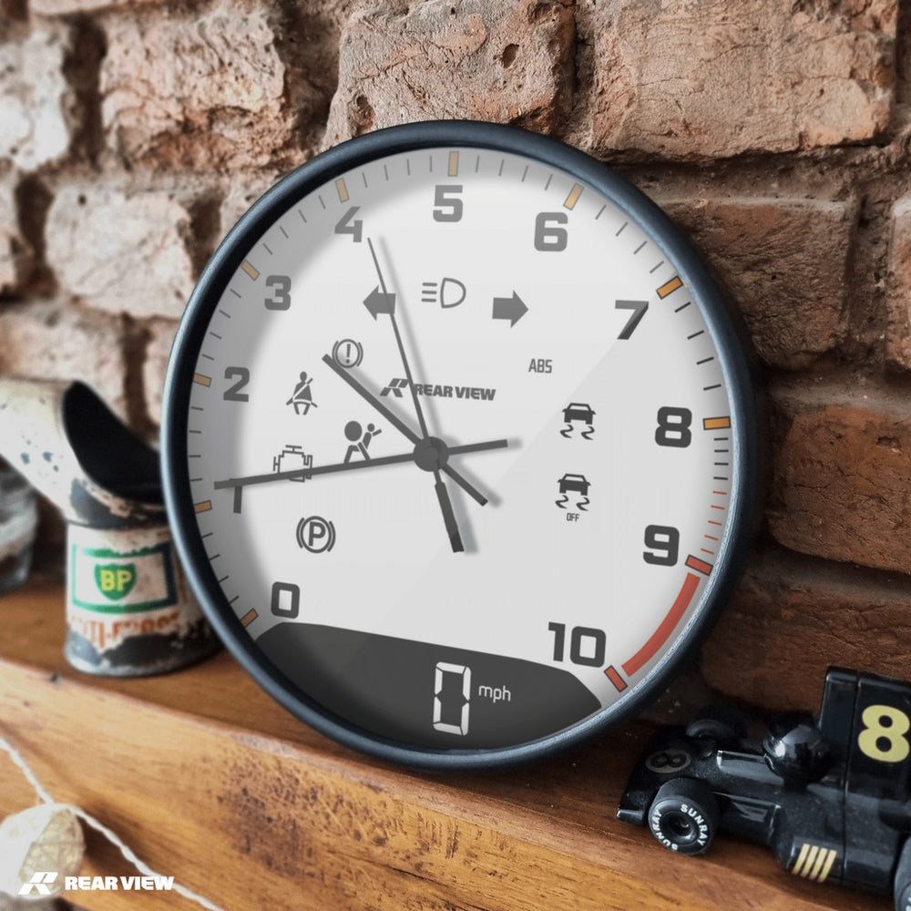 GT3RS Speed Dial - White Clock