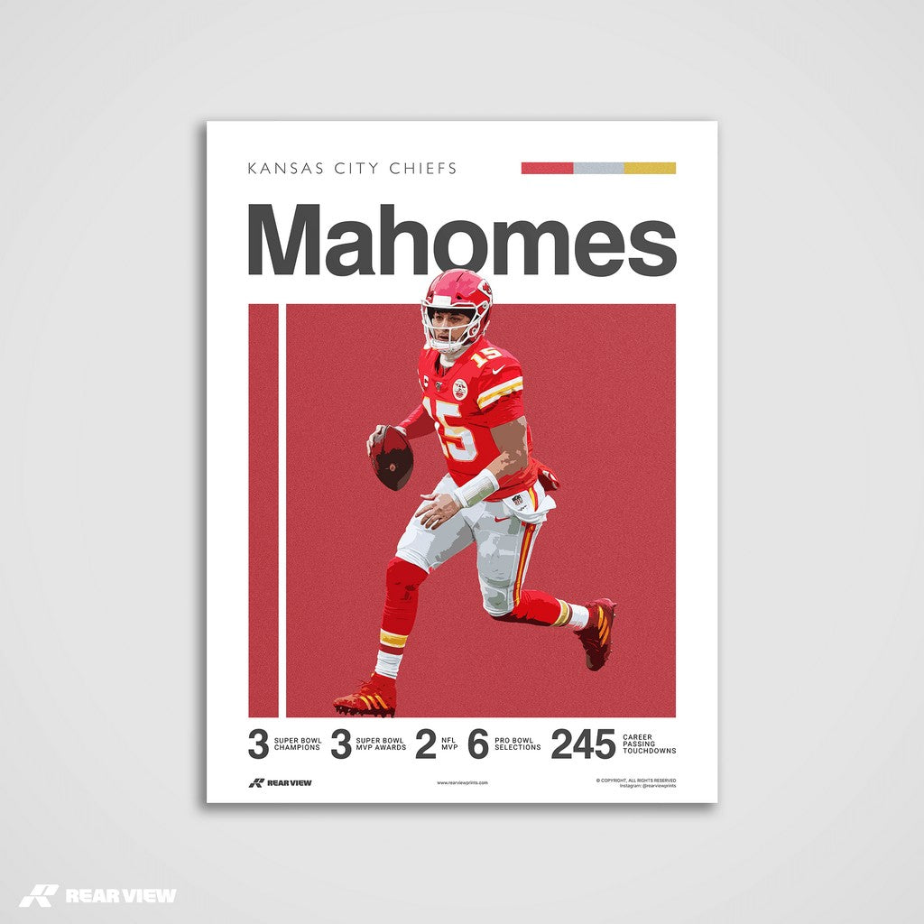 Rocket Arm – Mahomes Art Print • Rear View Prints